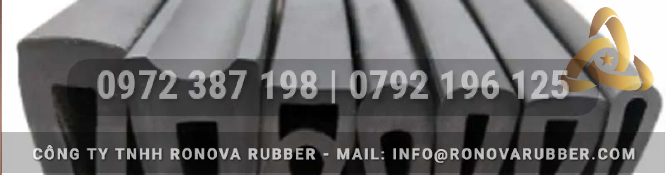 Dây ron cao su silicon chữ U nẹp tủ điện | Ronova Rubber