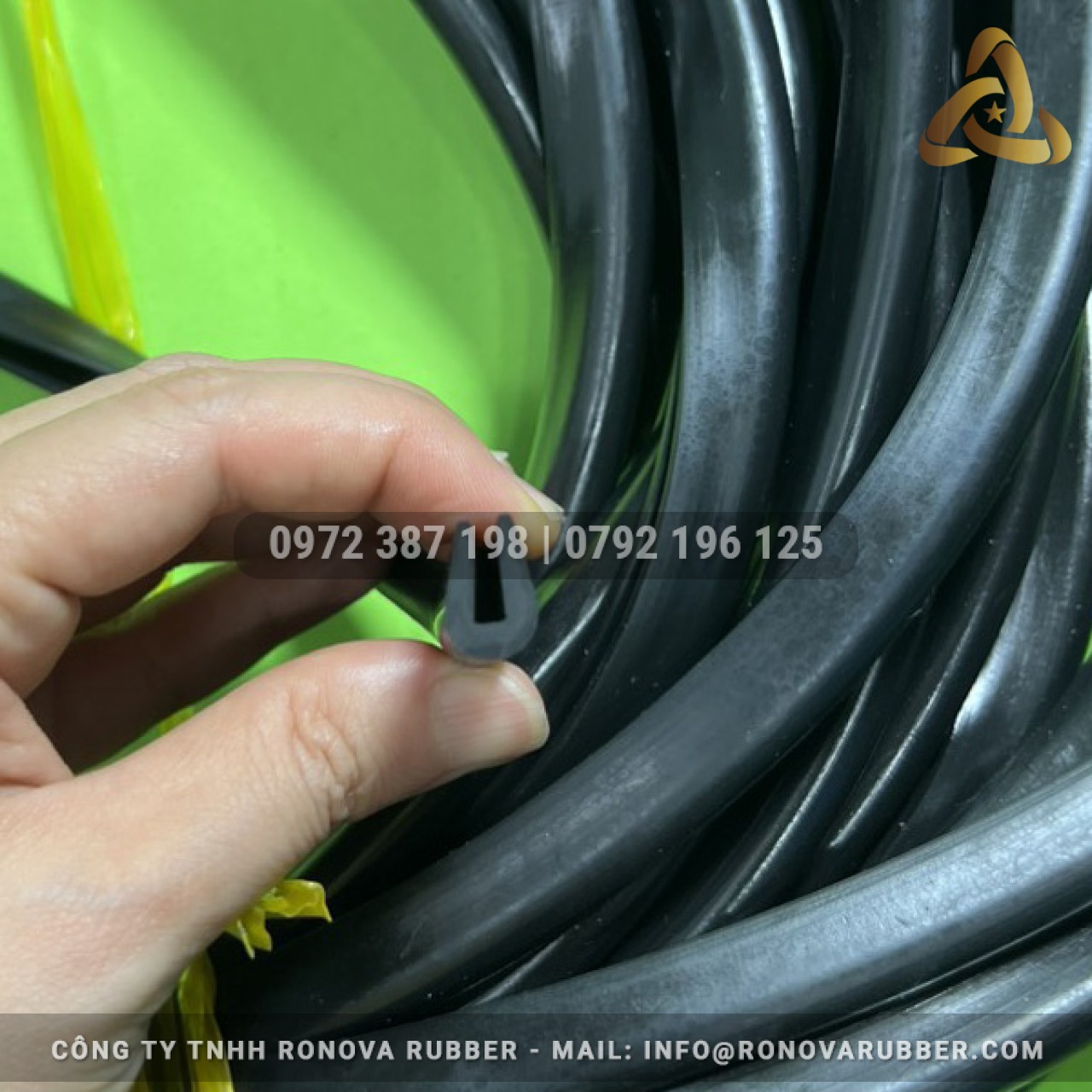 Ron cao su NBR chữ U 8x12x3 | Ronova Rubber