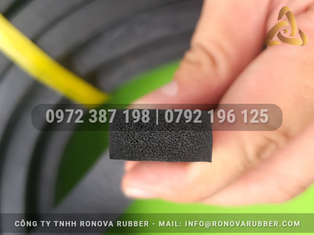 Ron cao su xốp EPDM 10x20 | Ronova Rubber
