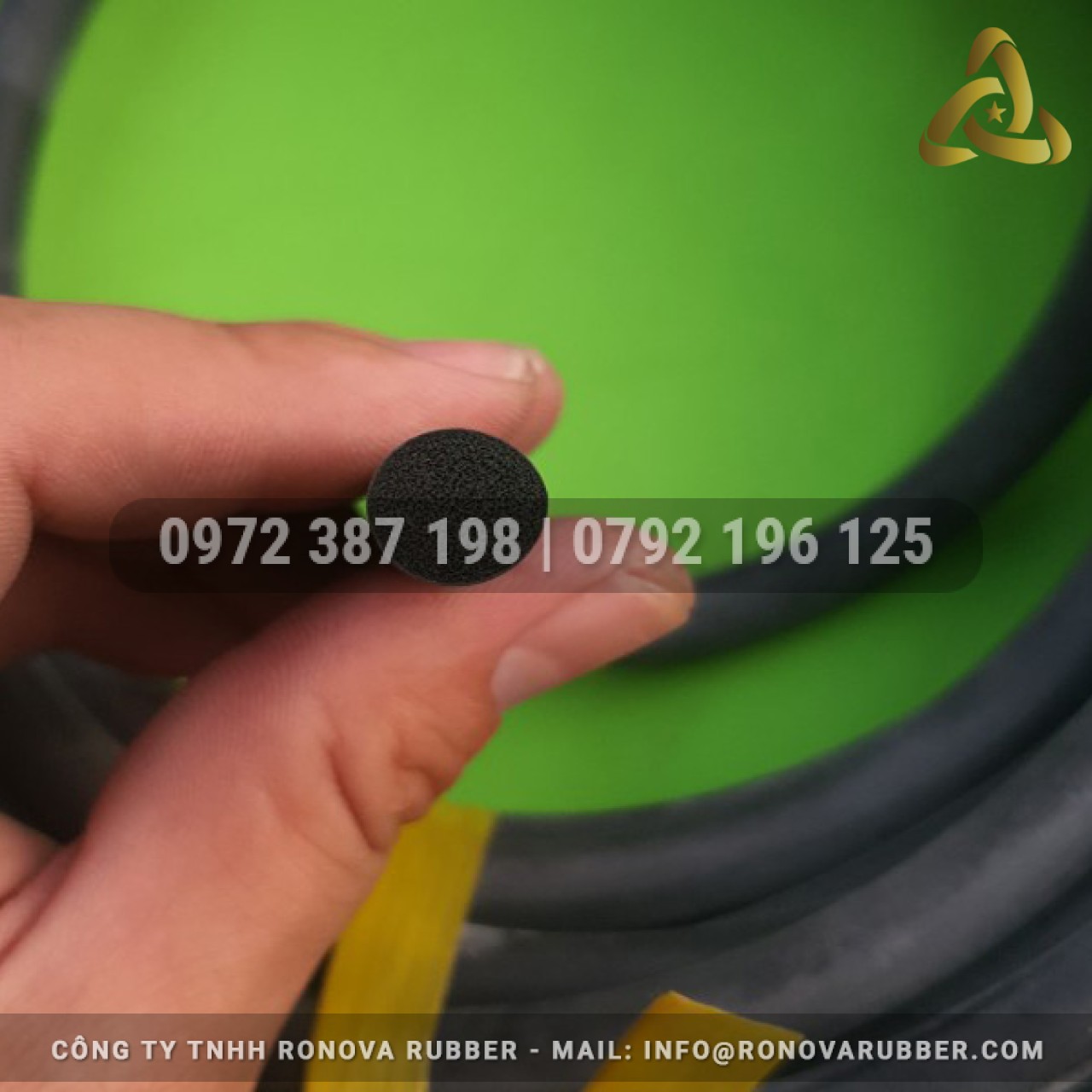 Ron cao su xốp EPDM phi 10 | Ronova Rubber