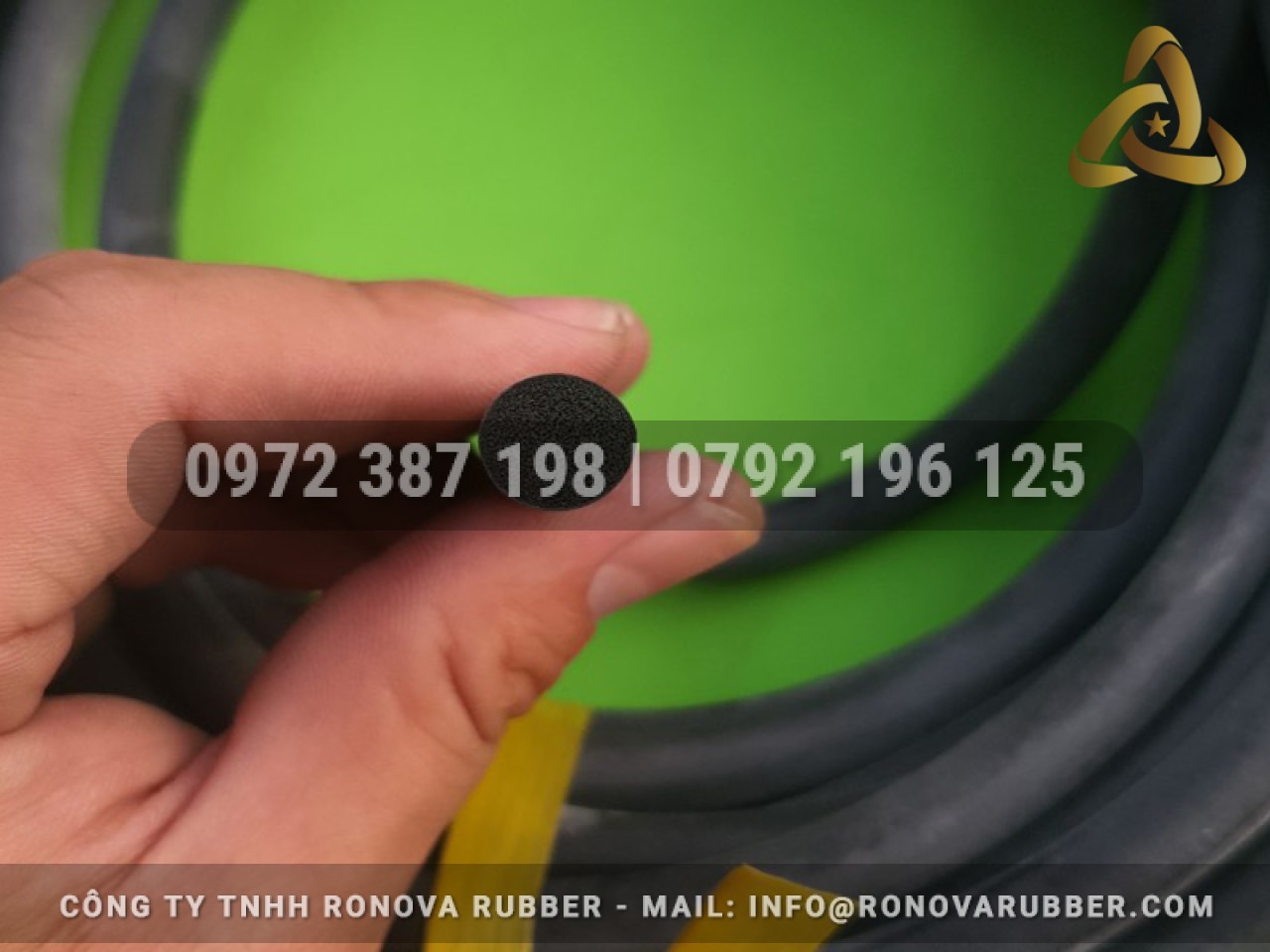 Ron cao su xốp EPDM phi 10 | Ronova Rubber